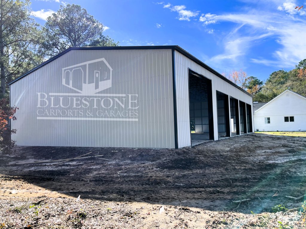 Commercial Buildings - 32′ - 60′ - Bluestone Carports and Garages